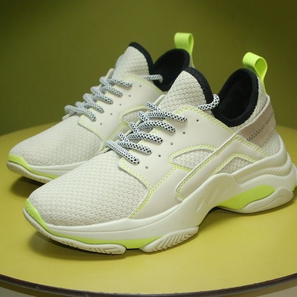 Steve Madden | Shoes | Steve Madden Exaggerated Sole Sneaker Neon ...